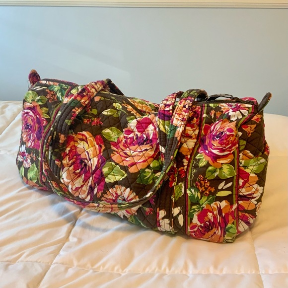 Vera Bradley | Bags | Nwot Retired Vera Bradley Duffel Bag In English ...